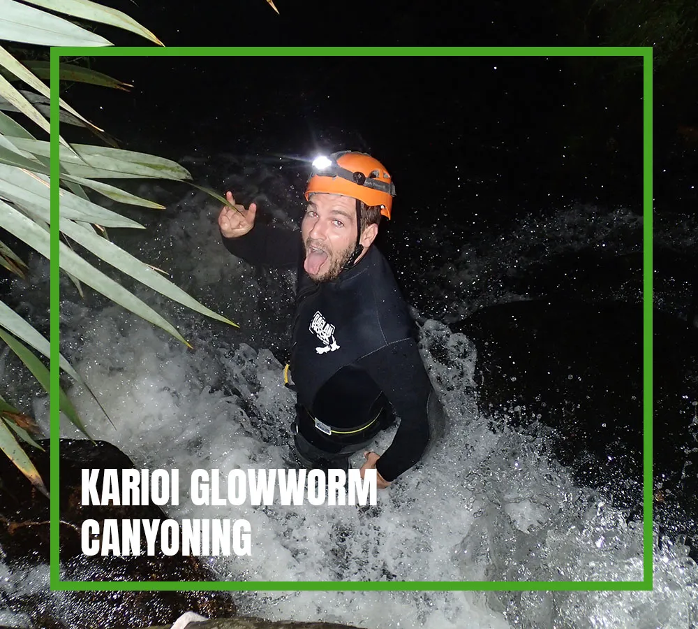 Abseiling & Canyoning Waterfalls Of Mt Karioi | Raglan Rock NZ